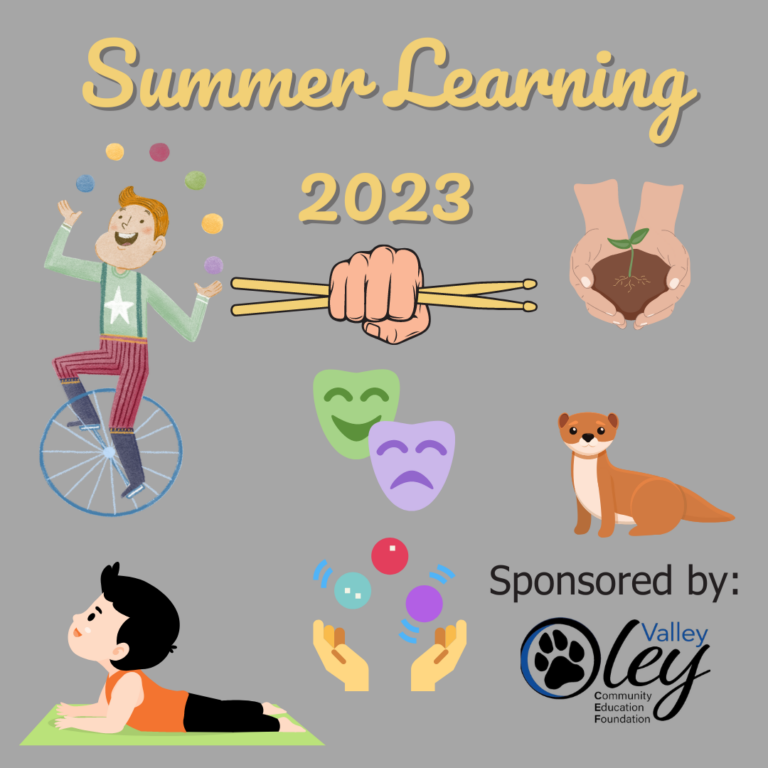 Summer Learning 2023 | oleyvalleylibrary.com
